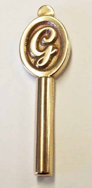 Potter USA - Fine Tools. Alphabet Charm With Bale Letter G