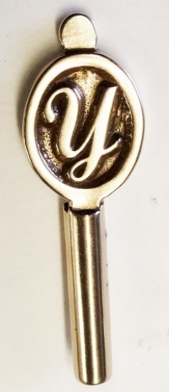 Potter USA - Fine Tools. Alphabet Charm With Bale Letter Y
