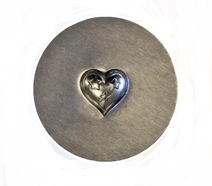 Potter USA - Fine Tools. Impression Die Multi Stars In Heart