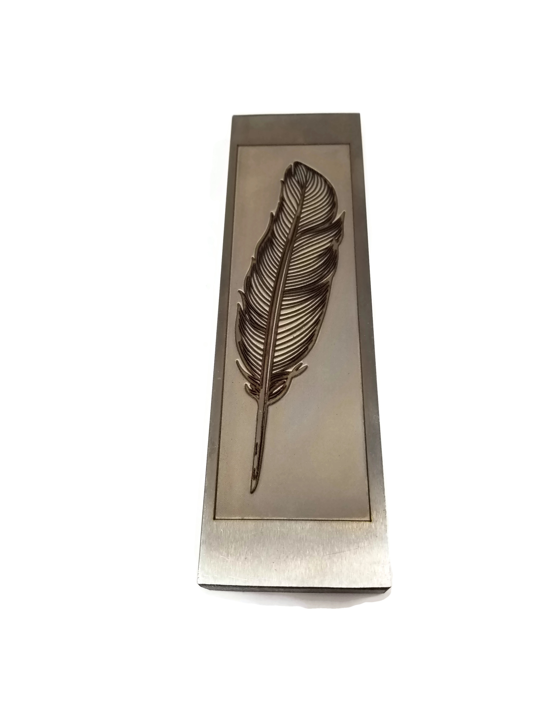 Potter USA - Fine Tools. Pattern Plate RMP024 Feather 2