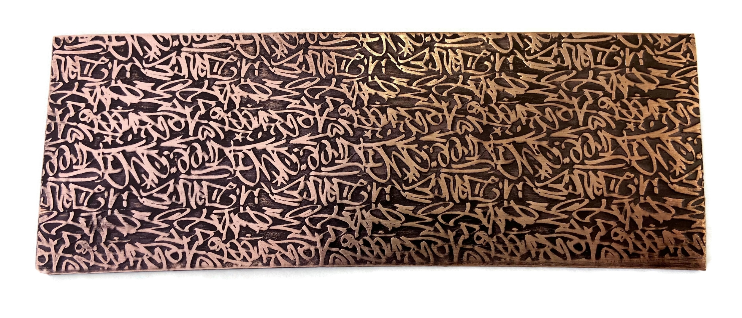 Potter USA - Fine Tools. Pattern Plate RMP174 Graffiti