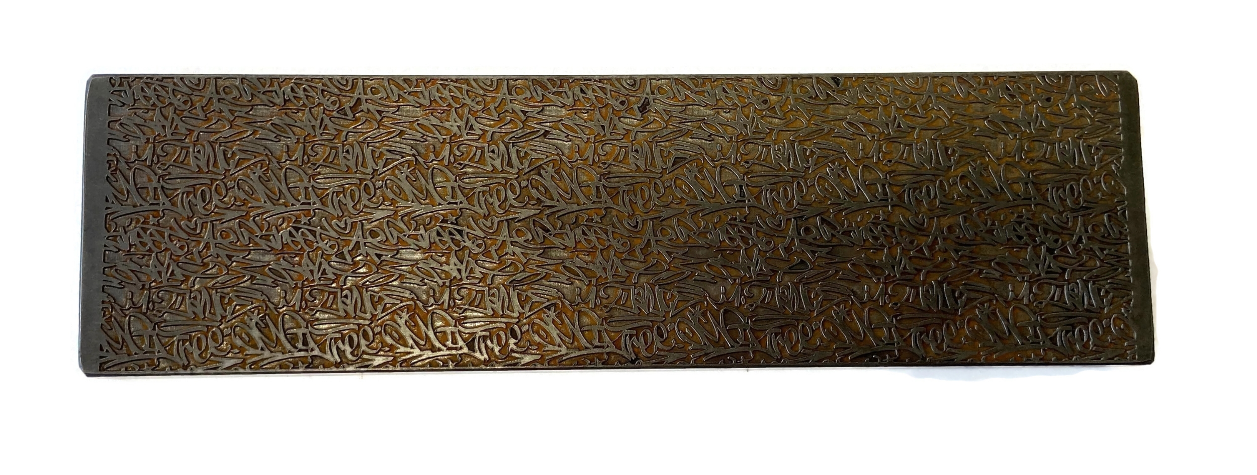 Potter USA - Fine Tools. Pattern Plate RMP174 Graffiti