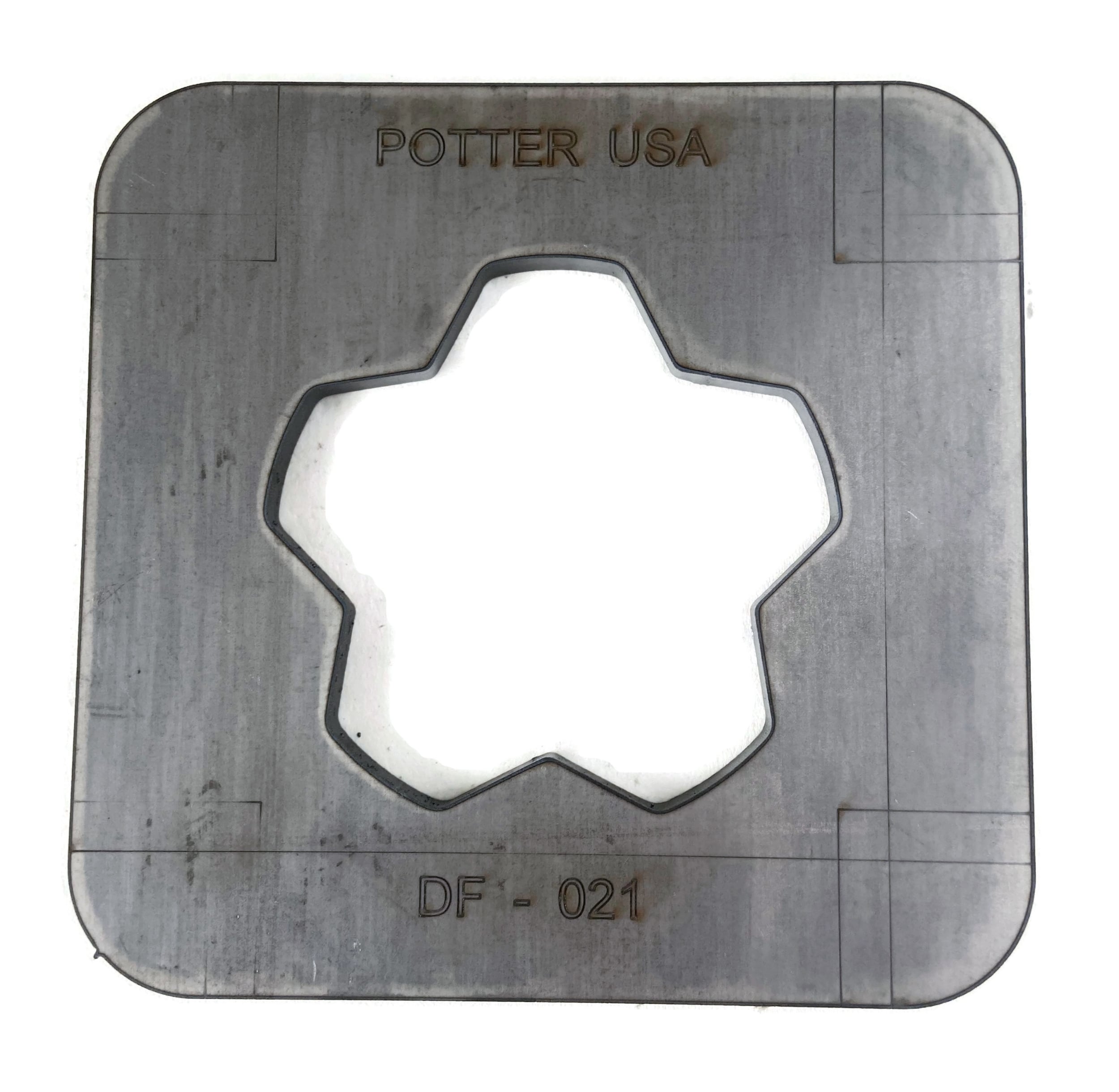 Potter USA - Fine Tools. Dish Former Silhouette Die 3in. Geometric 5 ...