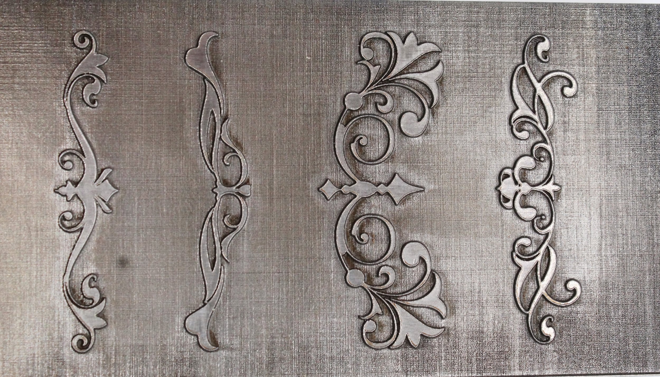 Potter USA - Fine Tools. Pattern Plate RMP188 Gothic Flourishes