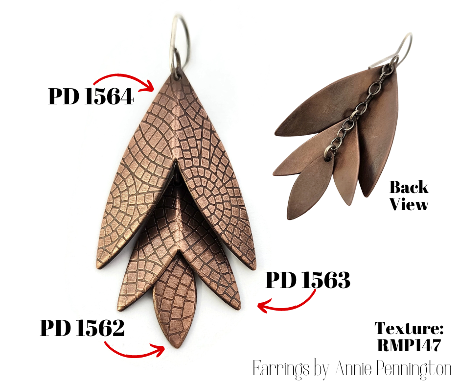 Potter USA - Fine Tools. Pancake Die 1564 Large Double Marquise