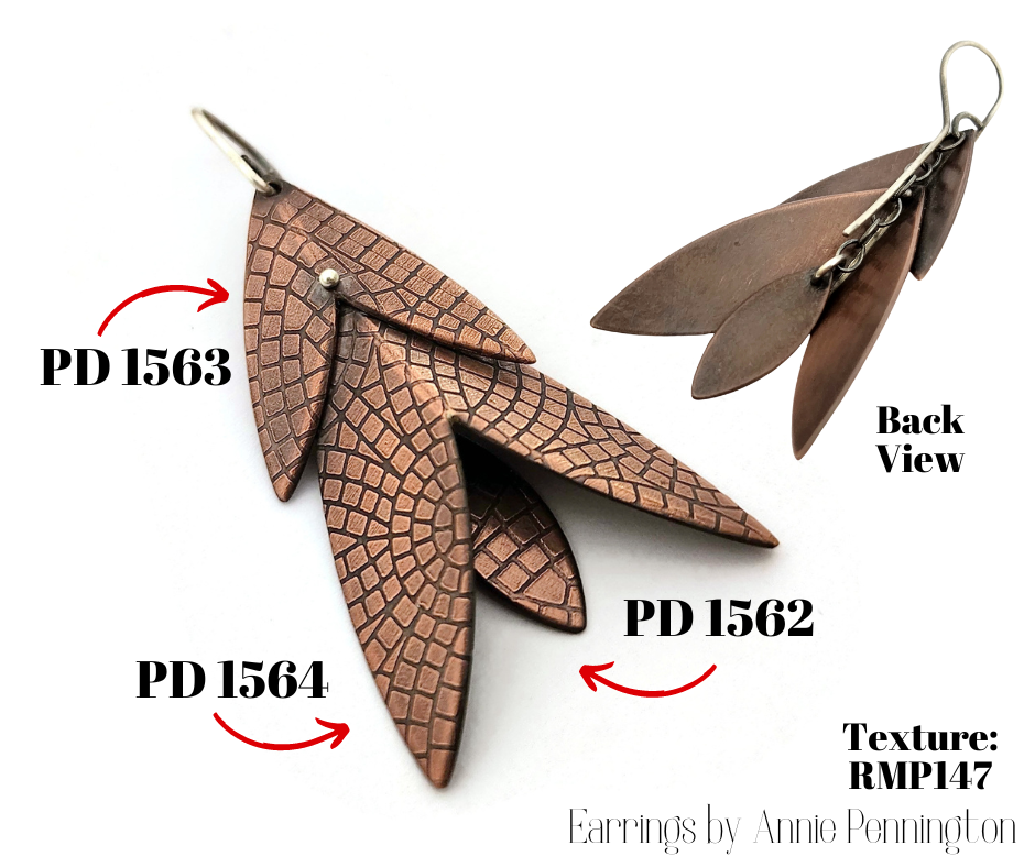 Potter USA - Fine Tools. Pancake Die 1564 Large Double Marquise