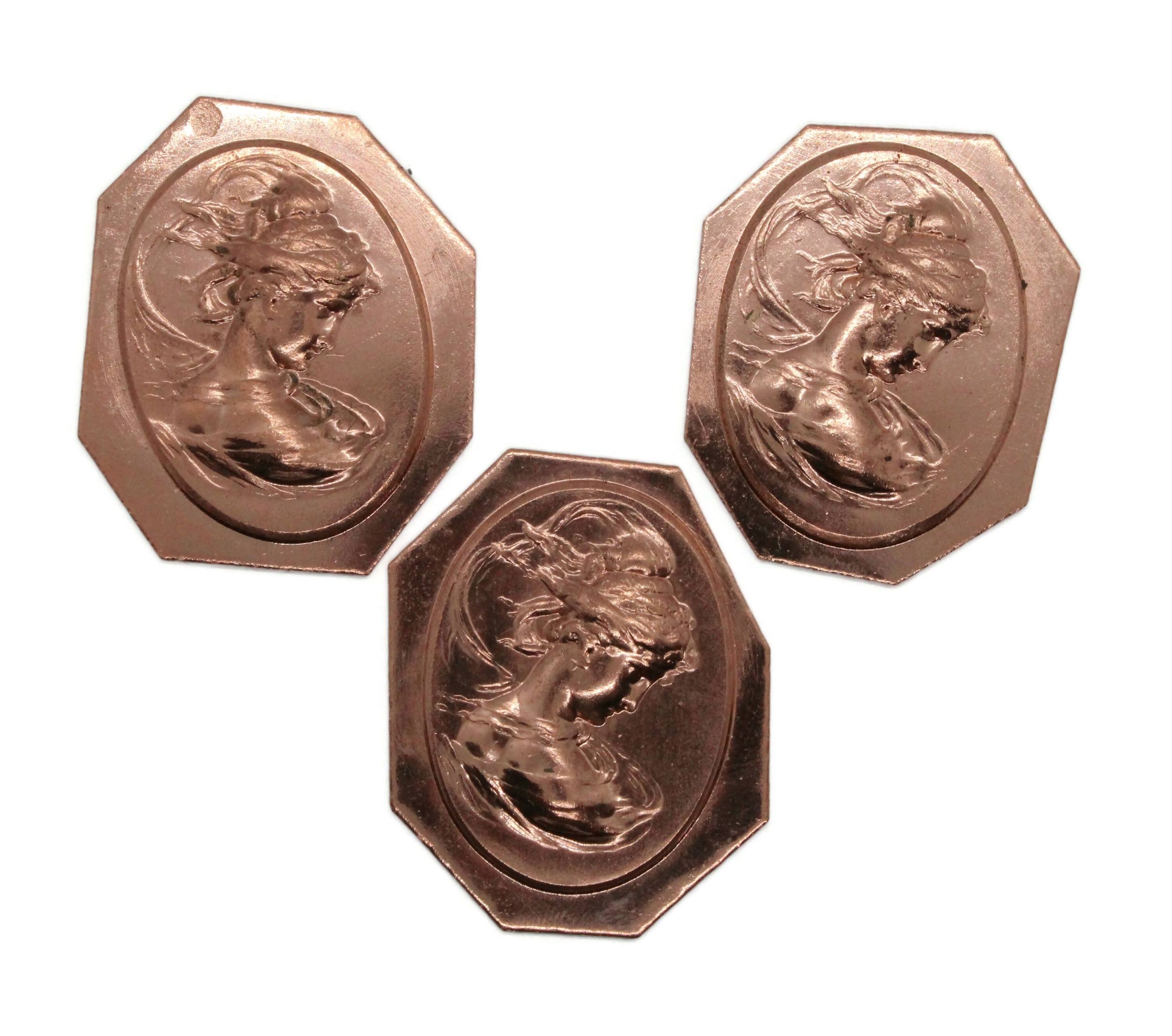 Potter USA - Fine Tools. Copper Stamping Lady in the Wind