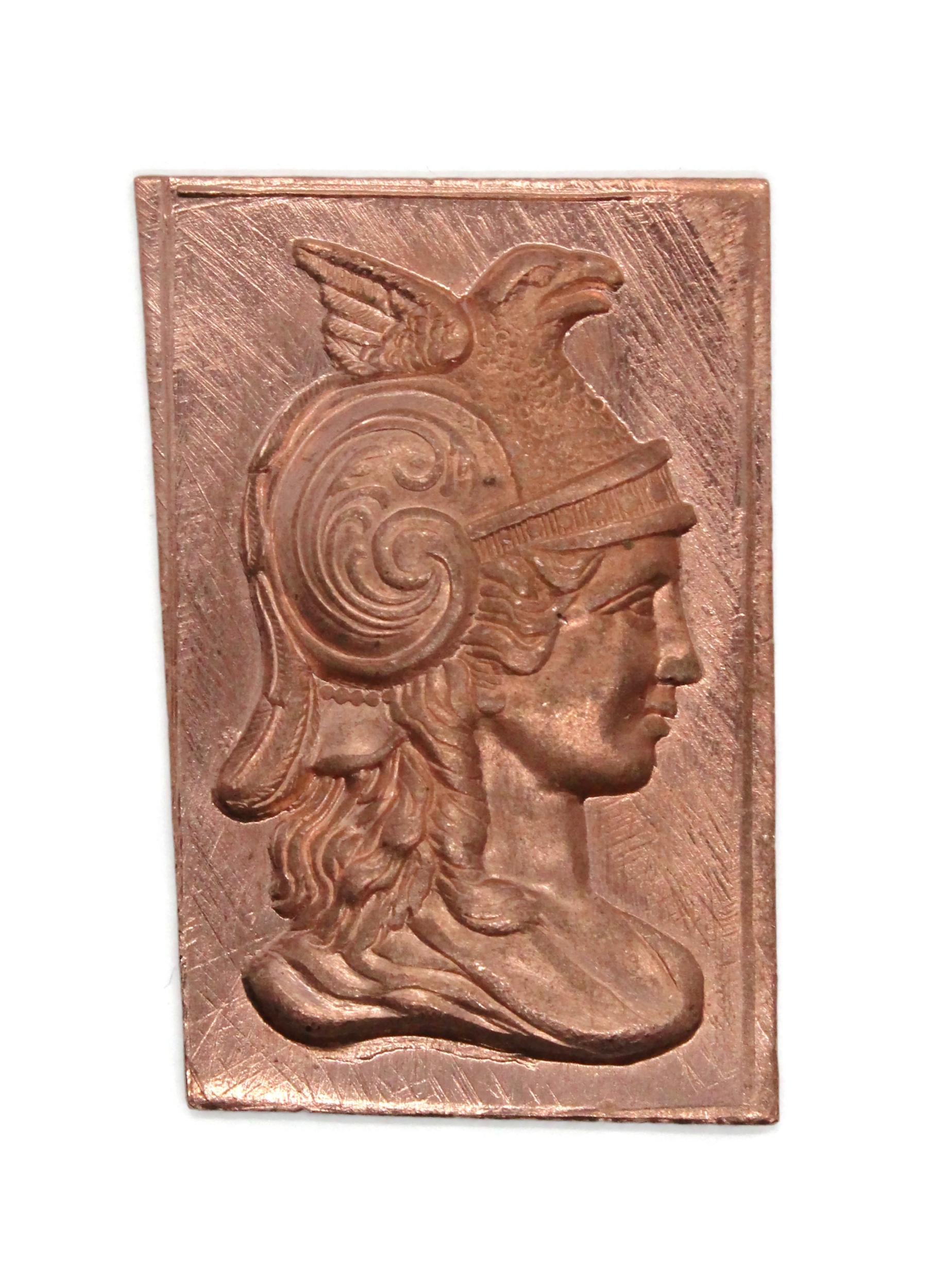 Potter USA - Fine Tools. Copper Stamping Eagle Warrior