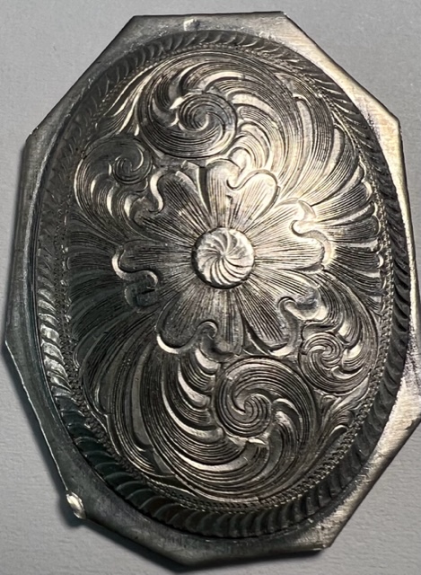 Potter USA - Fine Tools. Sterling Silver Stamping "Floral Whirl"