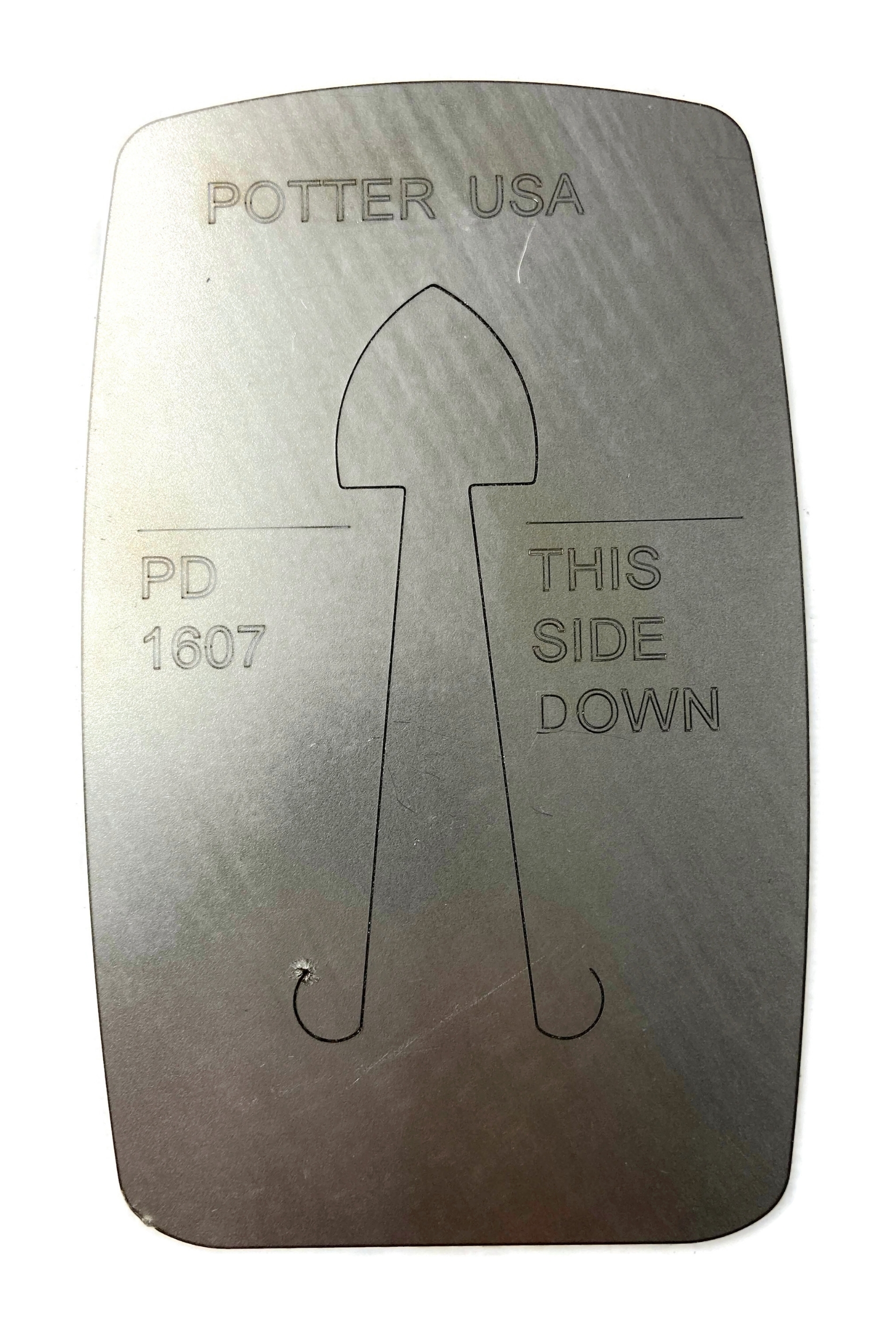 Potter USA - Fine Tools. Pancake Die 1607 Wide Shield