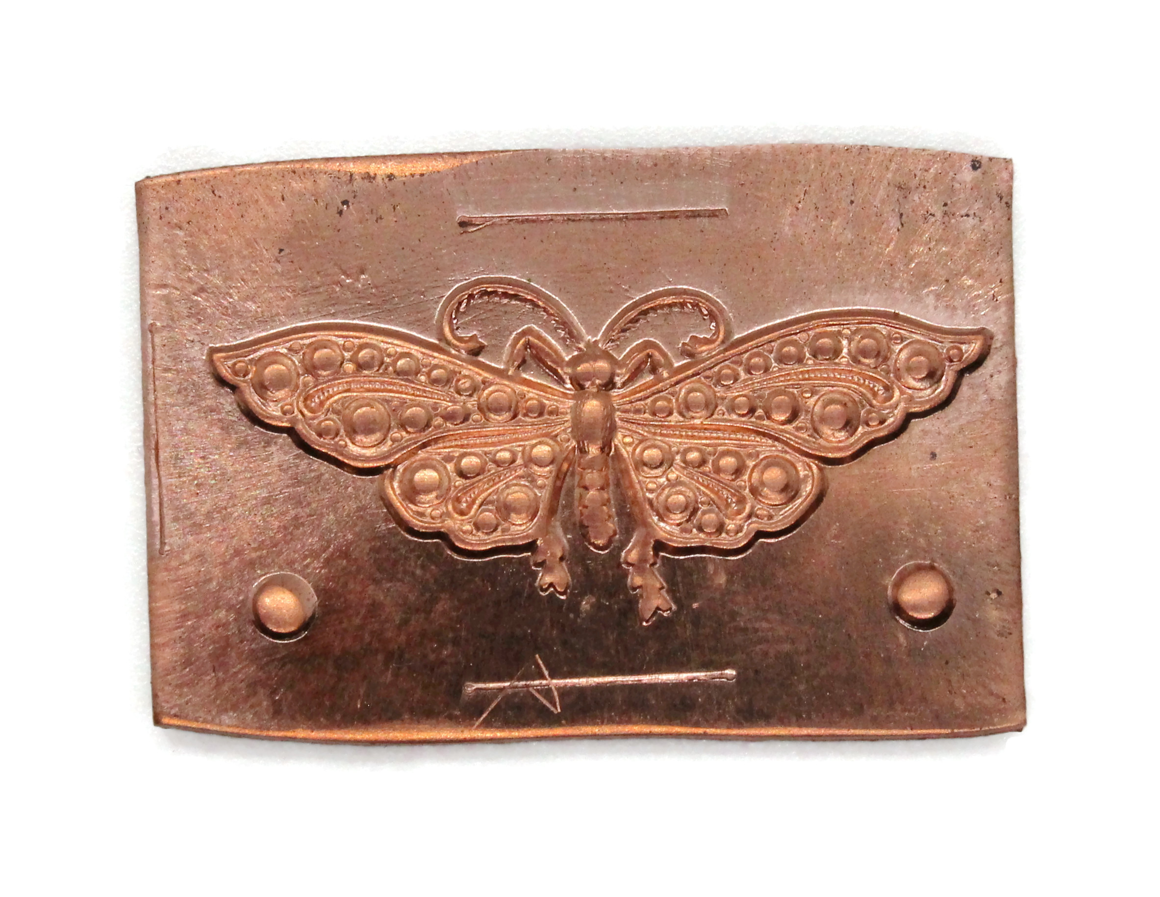 Potter USA - Fine Tools. Copper Stamping Wide Butterfly