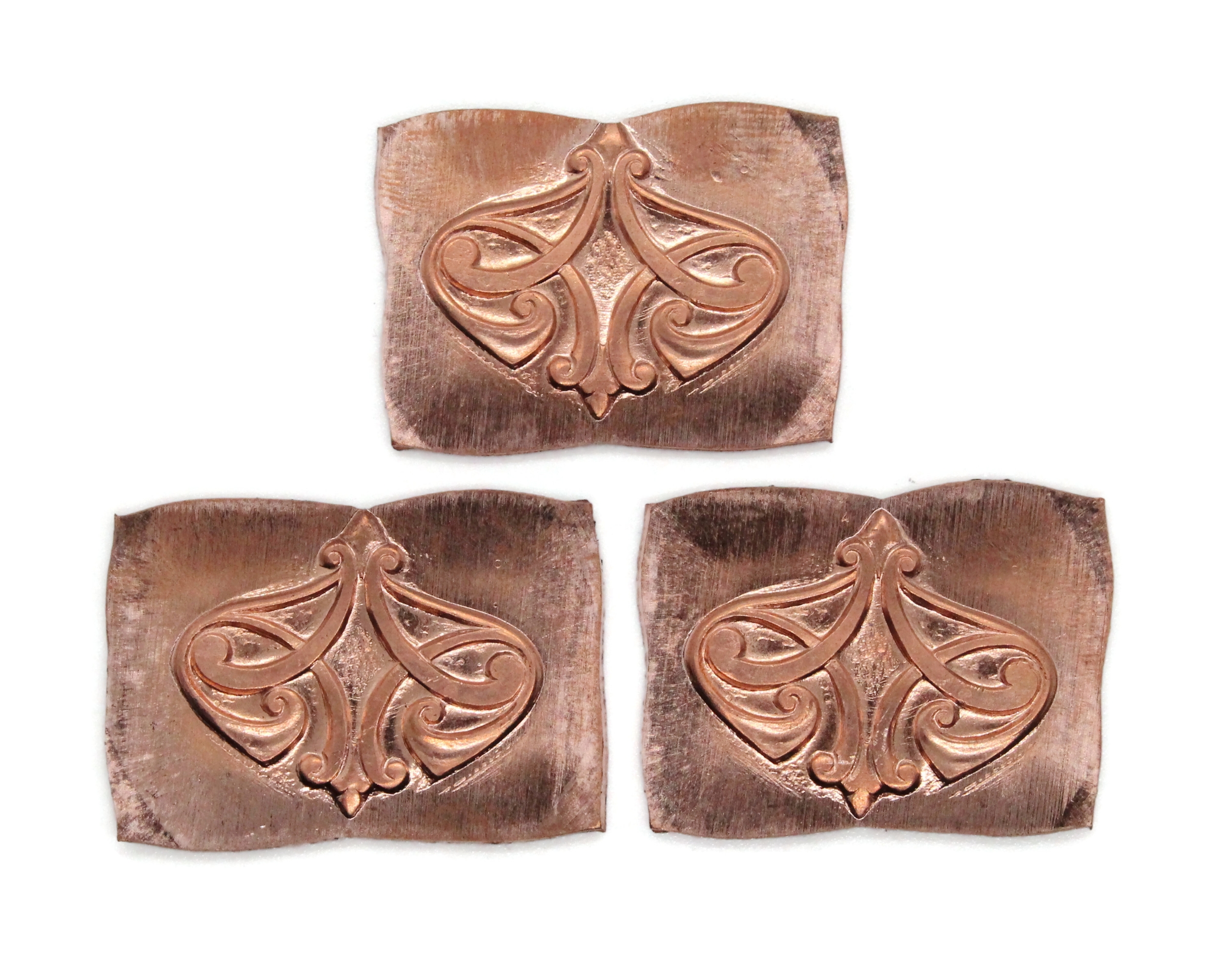 Potter USA - Fine Tools. Copper Stamping Swooping Clasp