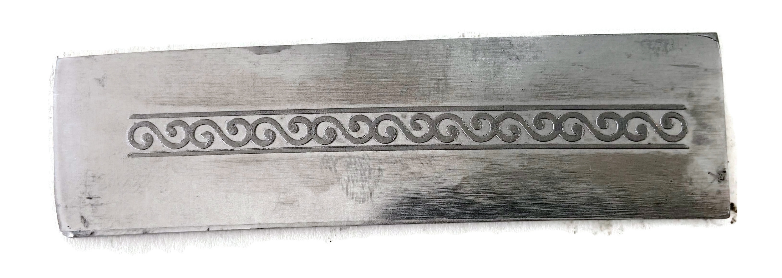 Potter USA - Fine Tools. Ring Pattern Plate NMP015 Iron Scroll