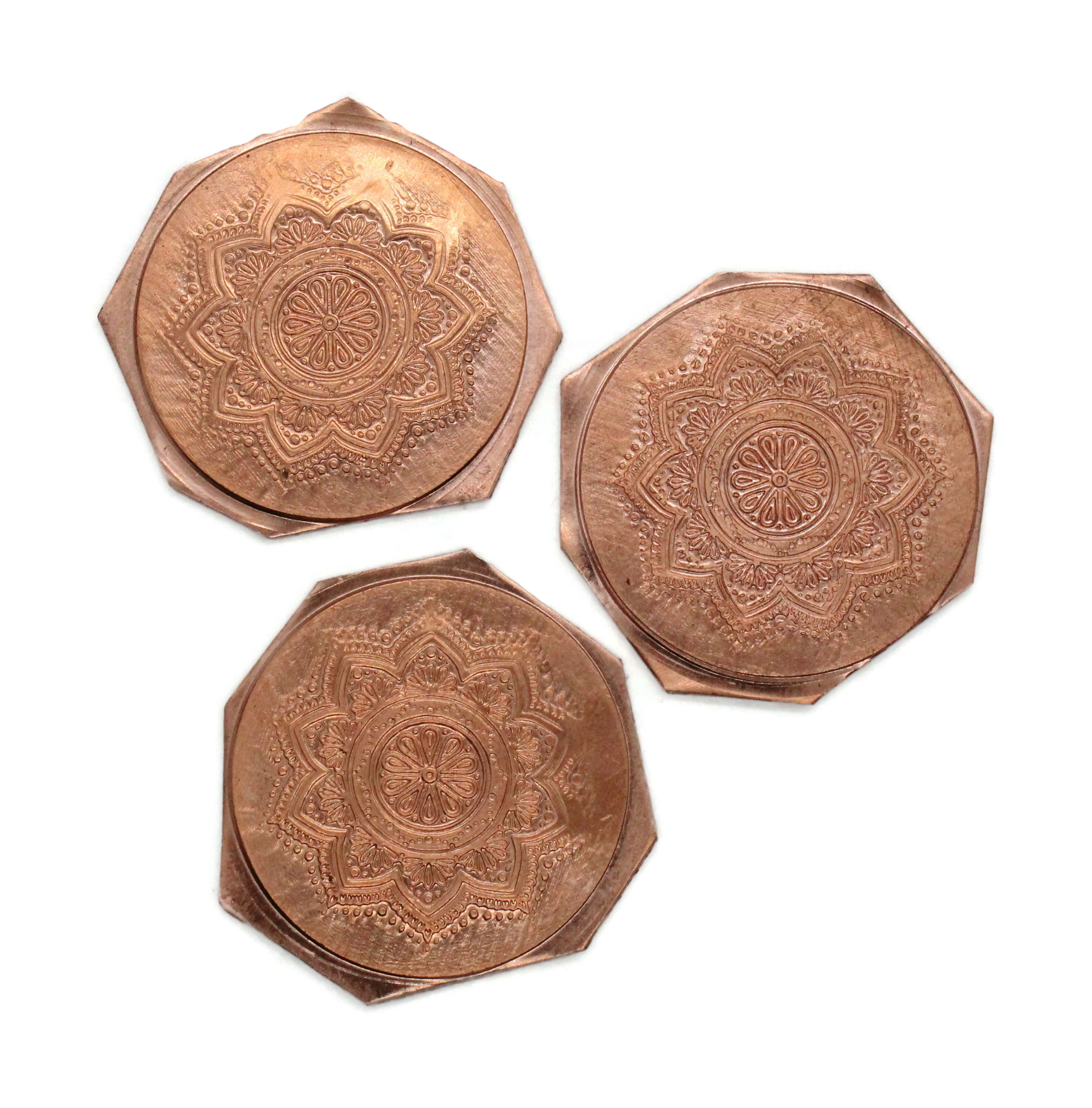 Potter USA - Fine Tools. Copper Stamping Stippled Mandala