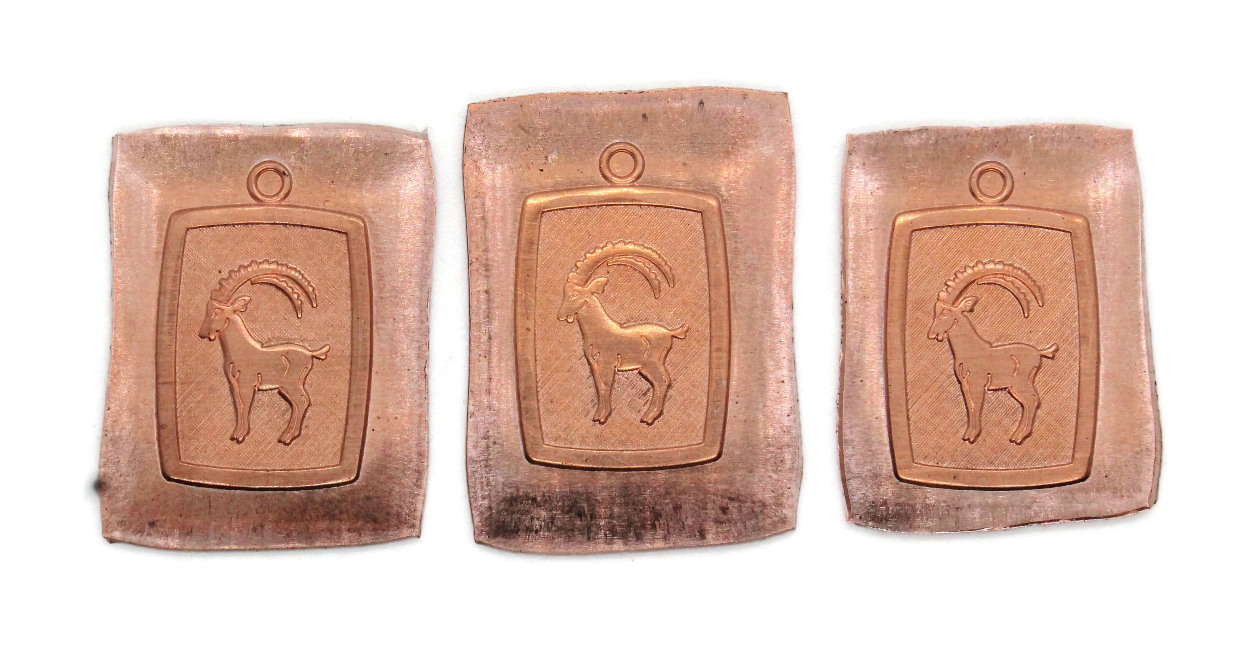 Potter USA - Fine Tools. Copper Stamping Capricorn