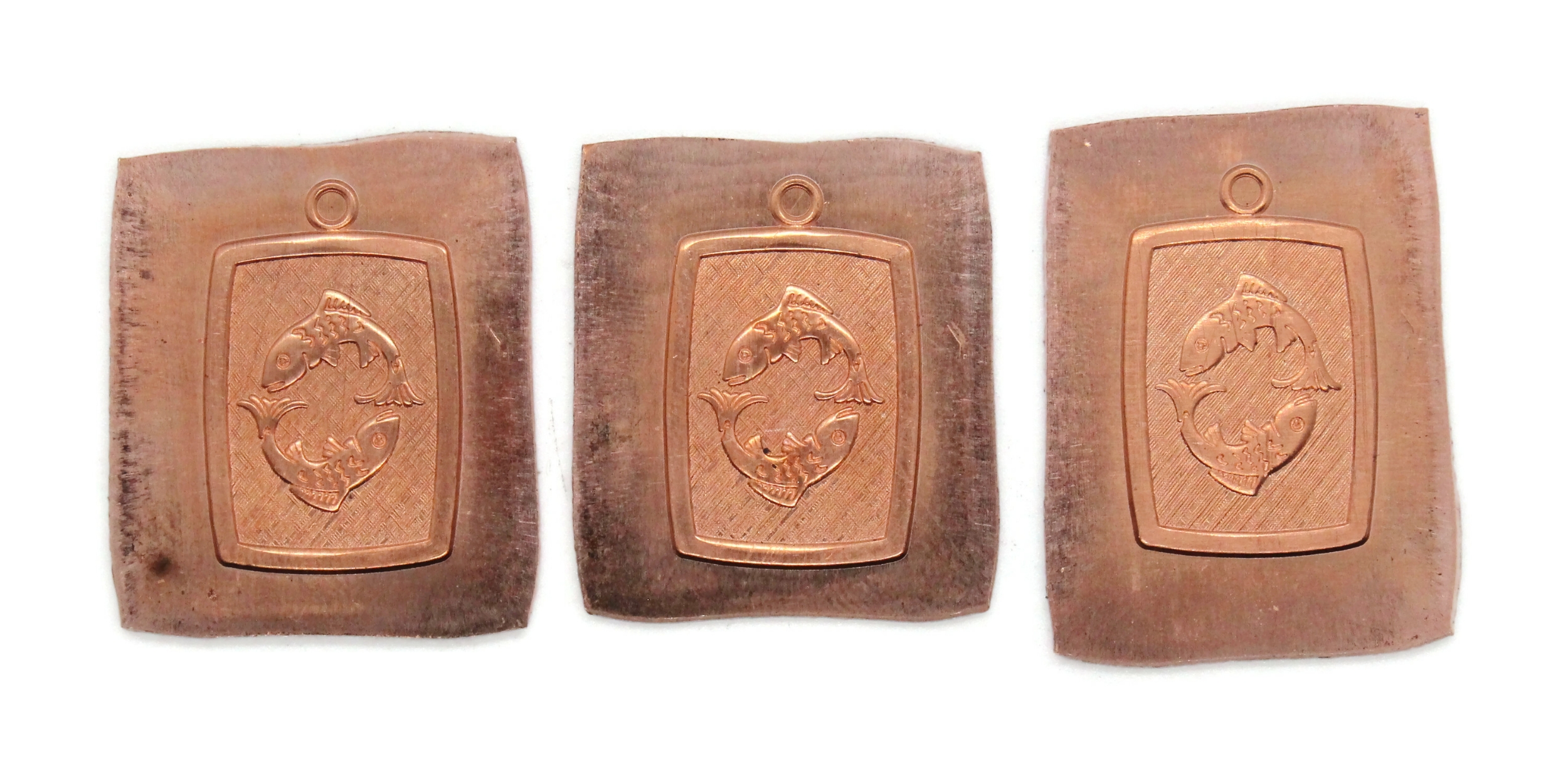 Potter USA - Fine Tools. Copper Stamping Pisces