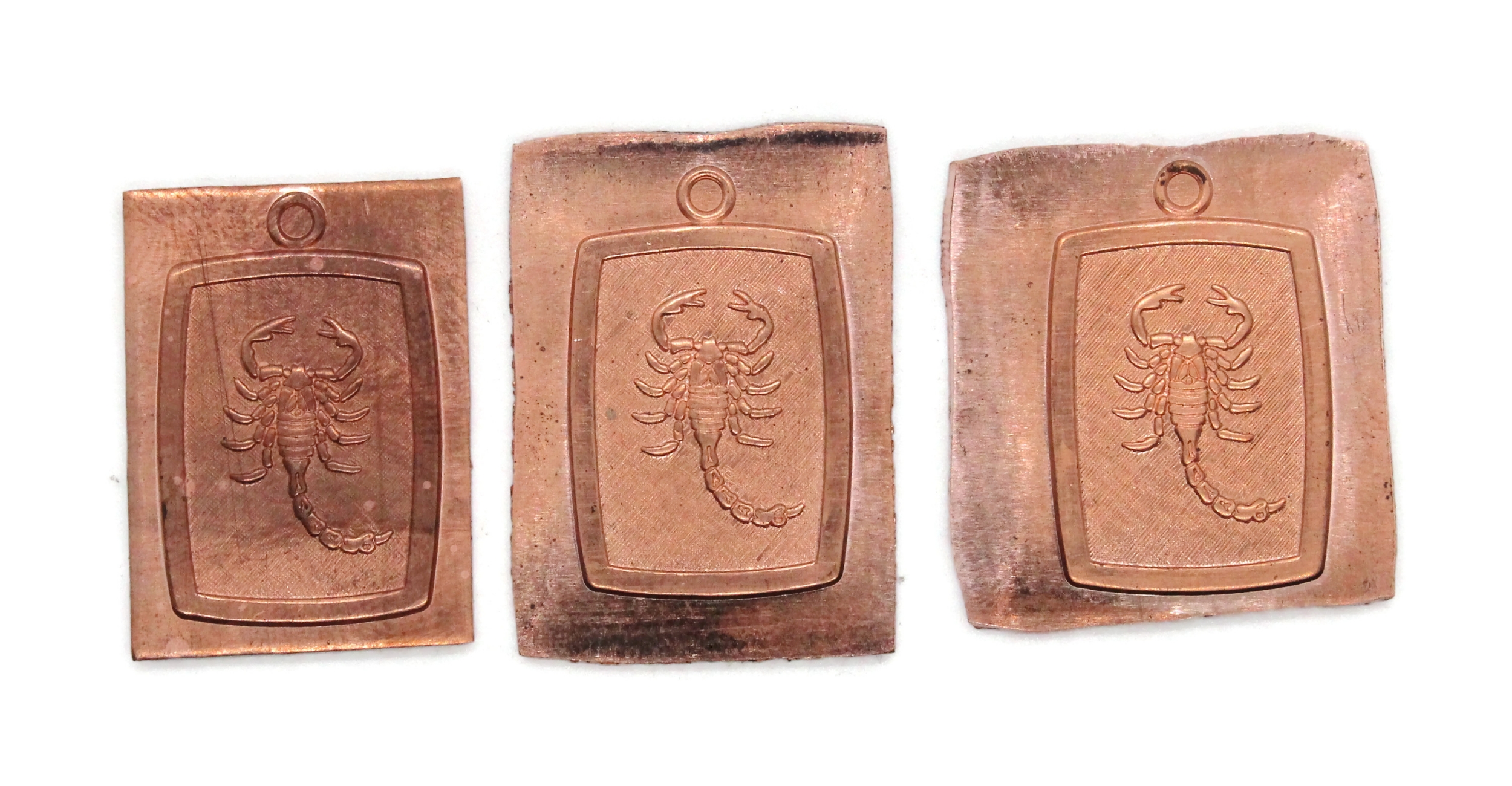 Potter USA - Fine Tools. Copper Stamping Scorpio