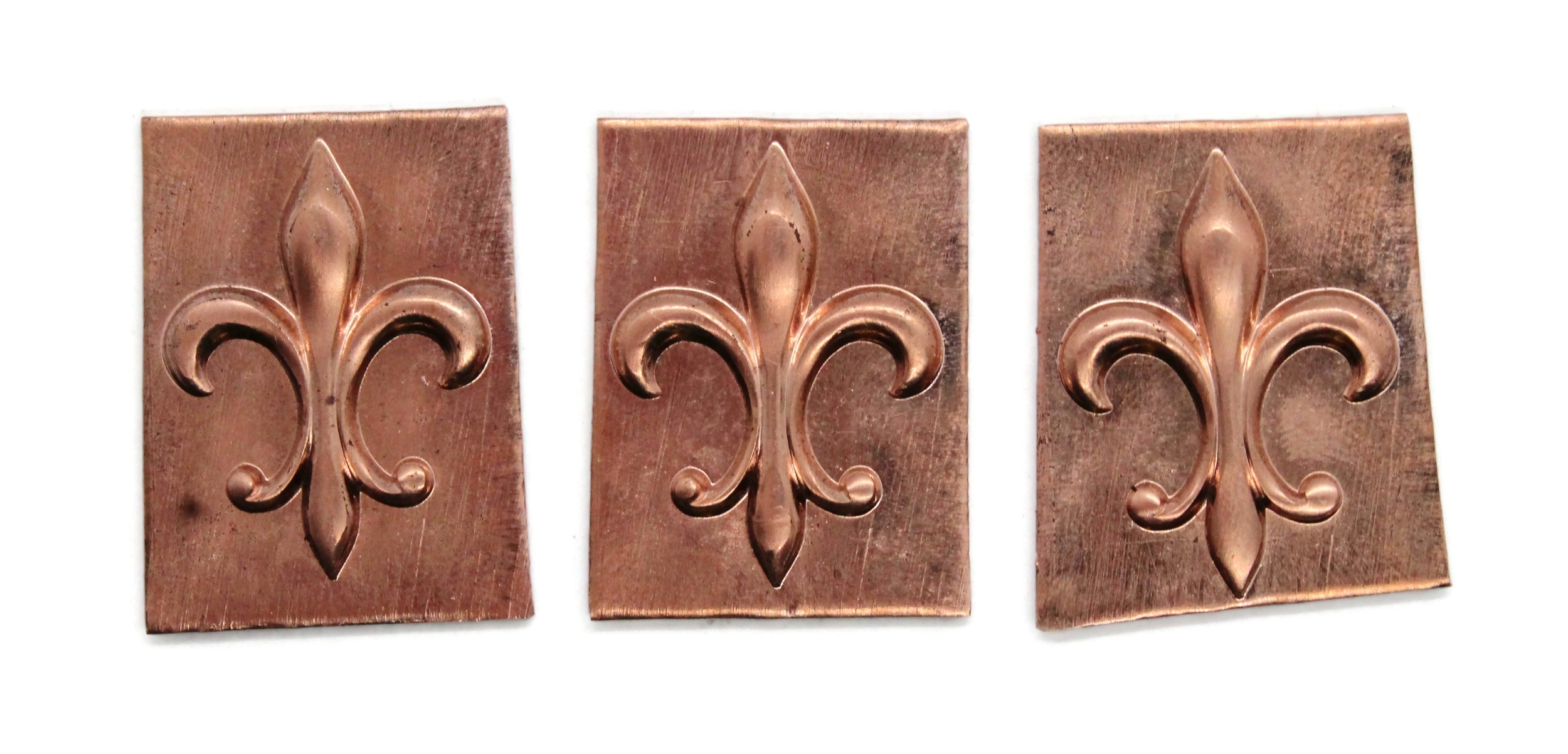 Potter USA - Fine Tools. Copper Stamping Simple Fleur