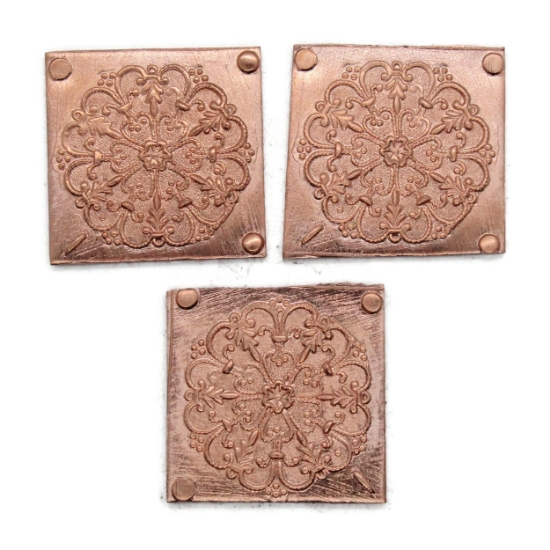 Potter USA - Fine Tools. Copper Stamping Filigree Mandala