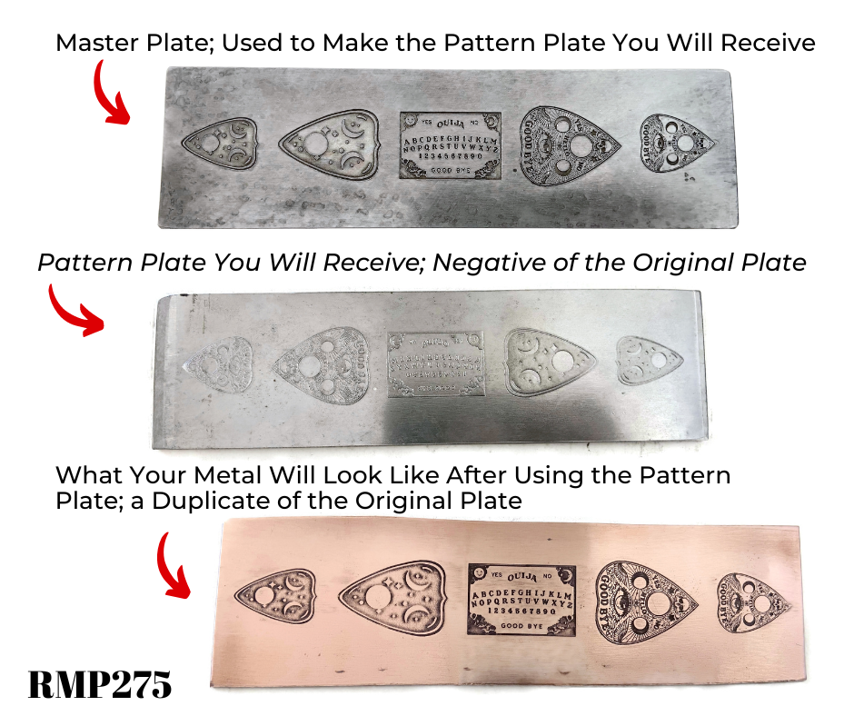 Potter USA - Fine Tools. Pattern Plate RMP275 Ouija