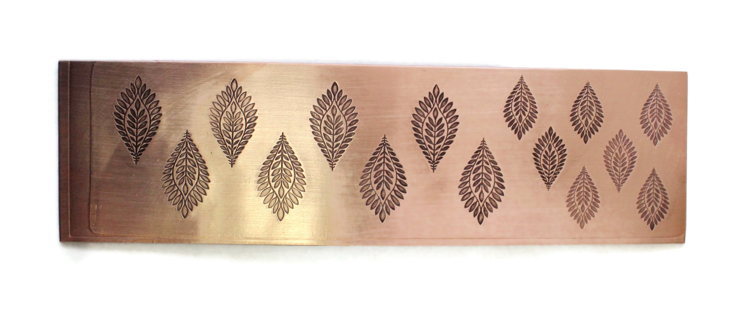 Potter USA - Fine Tools. Pattern Plate RMP287 Boho Leaves