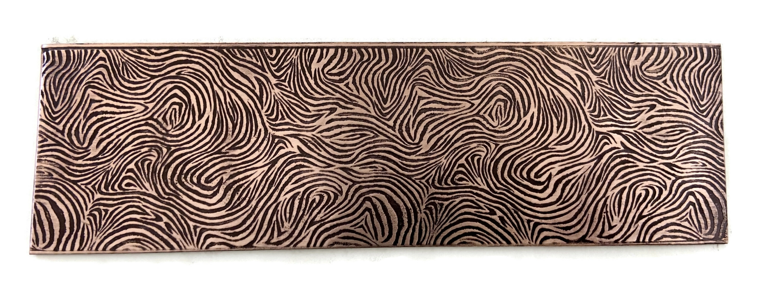 Potter USA - Fine Tools. Pattern Plate RMP292 Warped Zebra