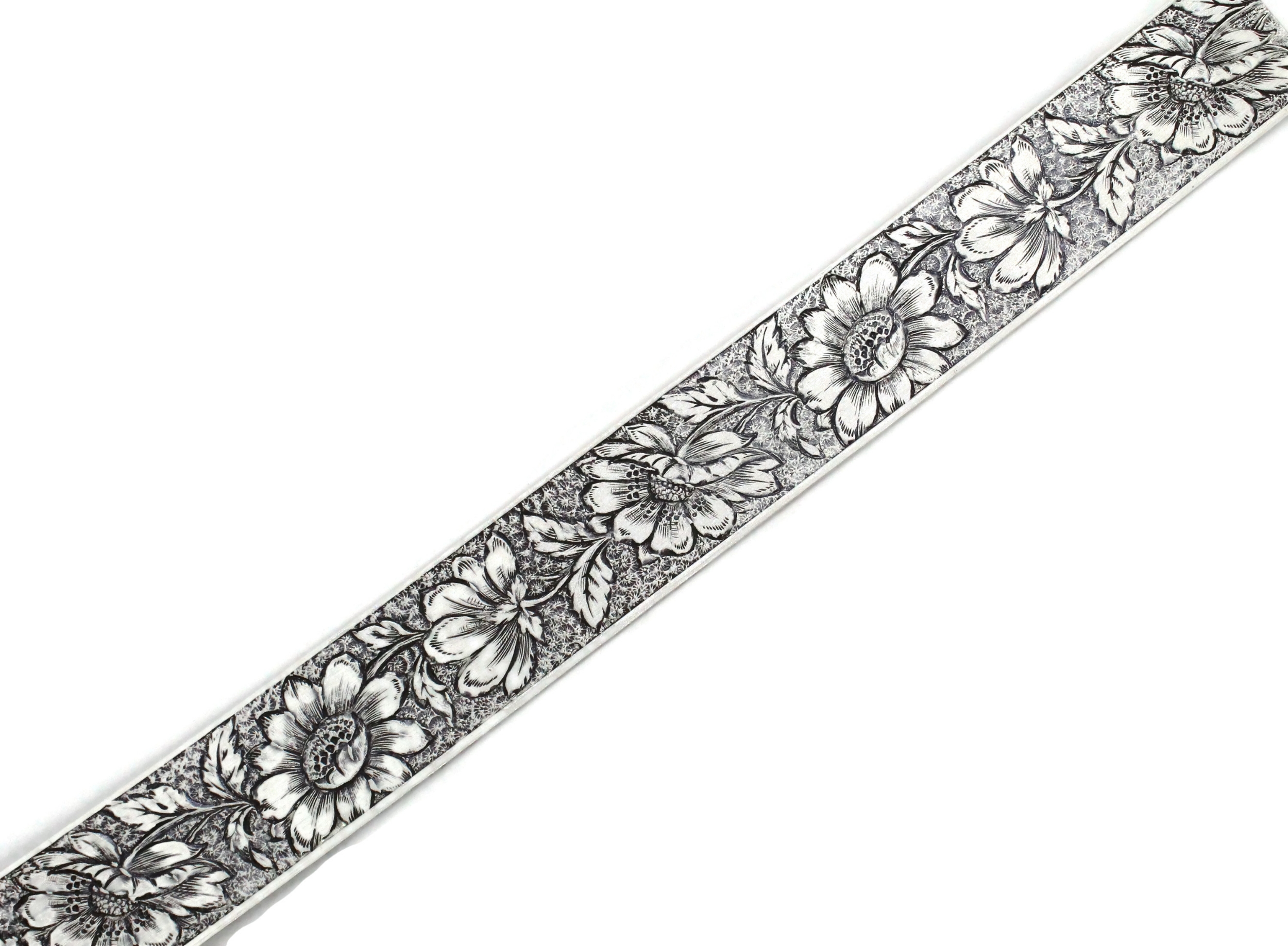 Potter USA - Fine Tools. Climbing Vine Sterling Silver Strip