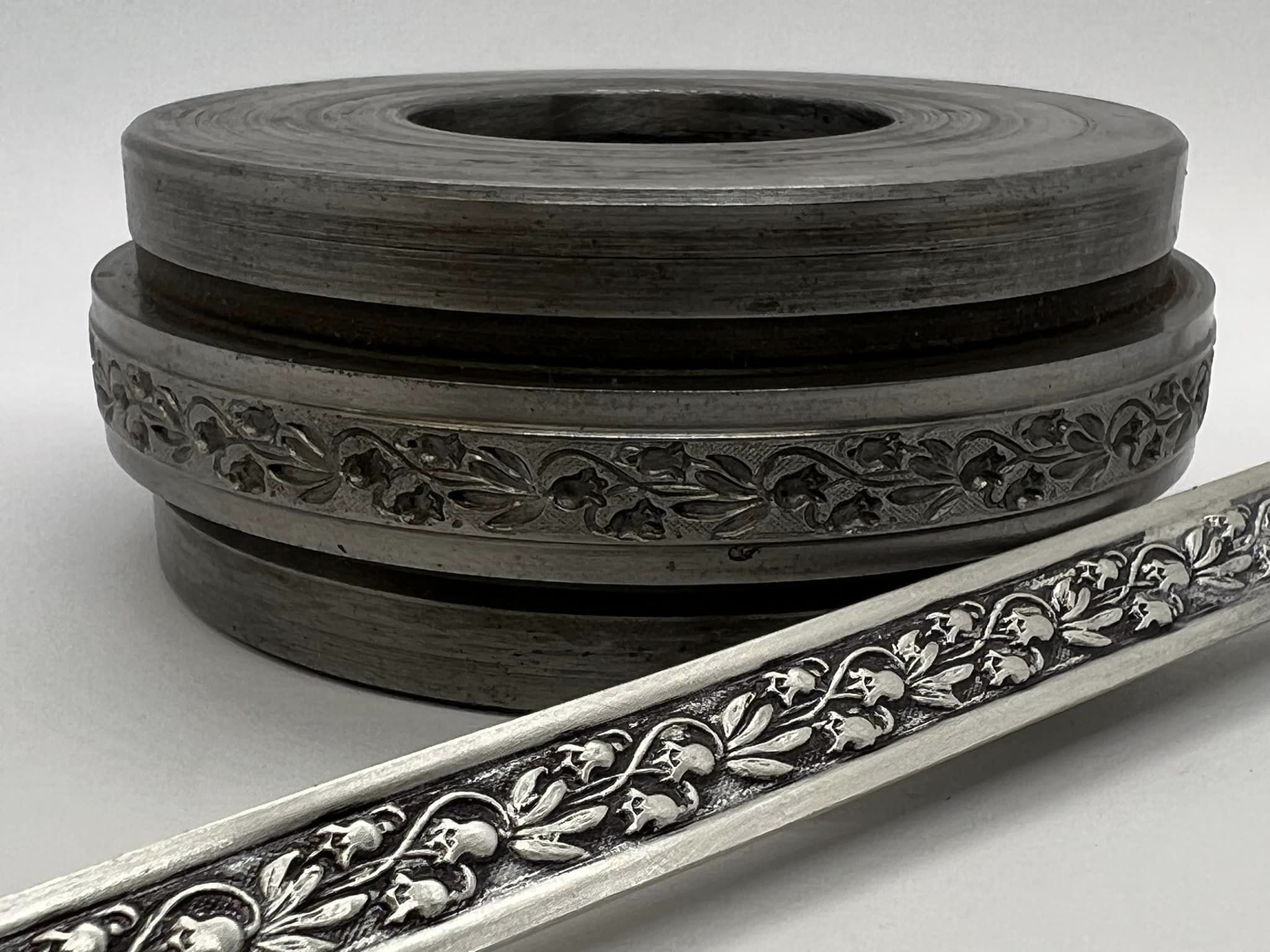 Potter USA - Fine Tools. Lily of the Valley Sterling Silver Strip