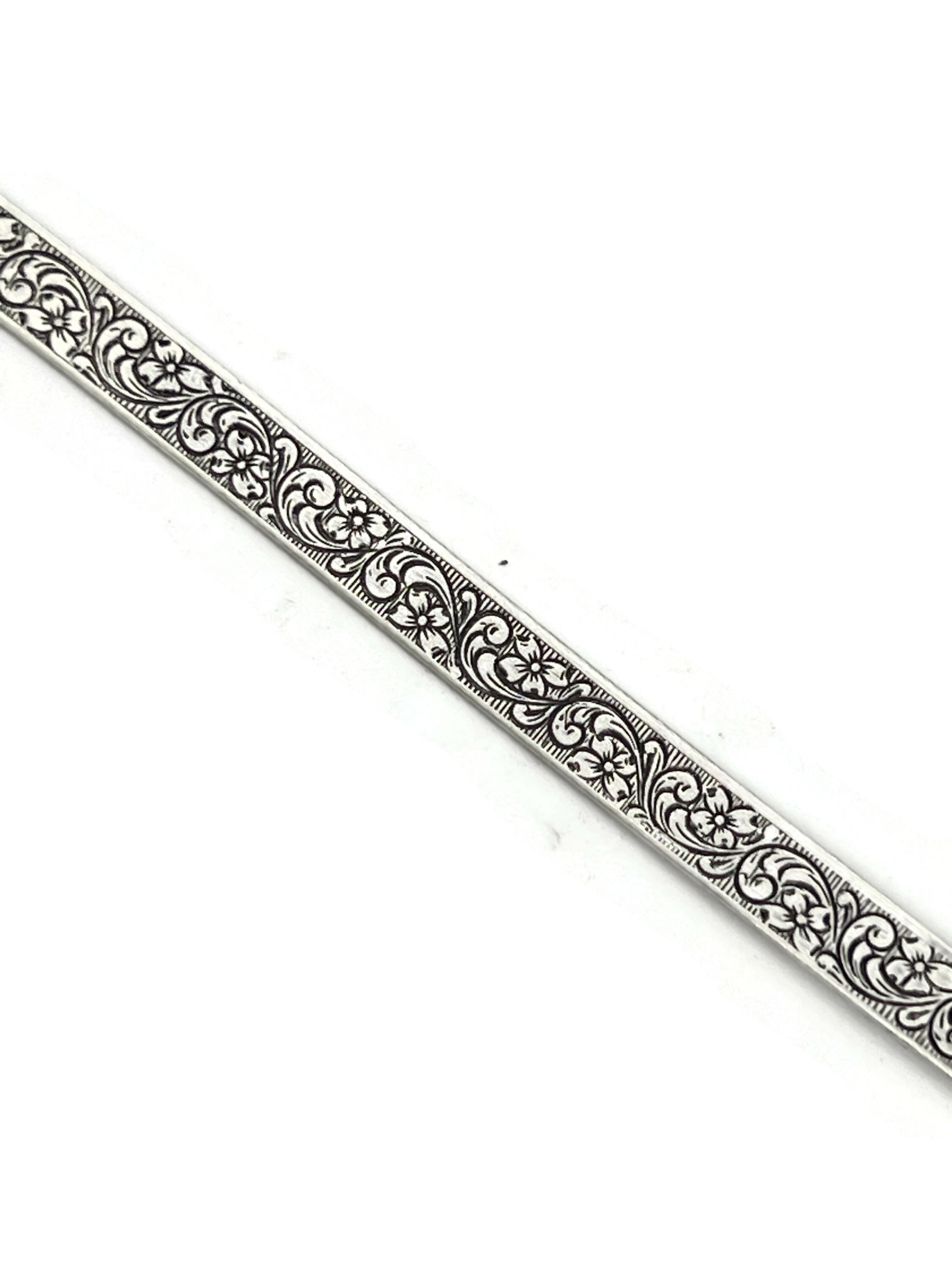 Potter USA - Fine Tools. Lily of the Valley Sterling Silver Strip