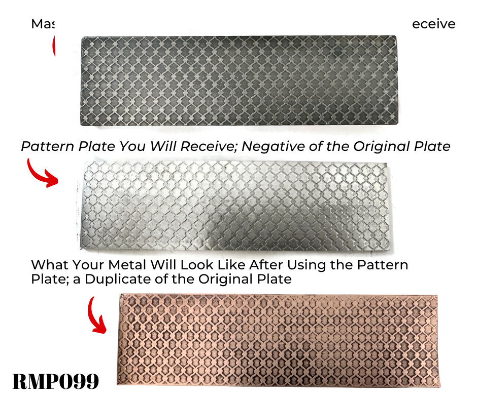 Potter USA - Fine Tools. Pattern Plate RMP099 Chainlink