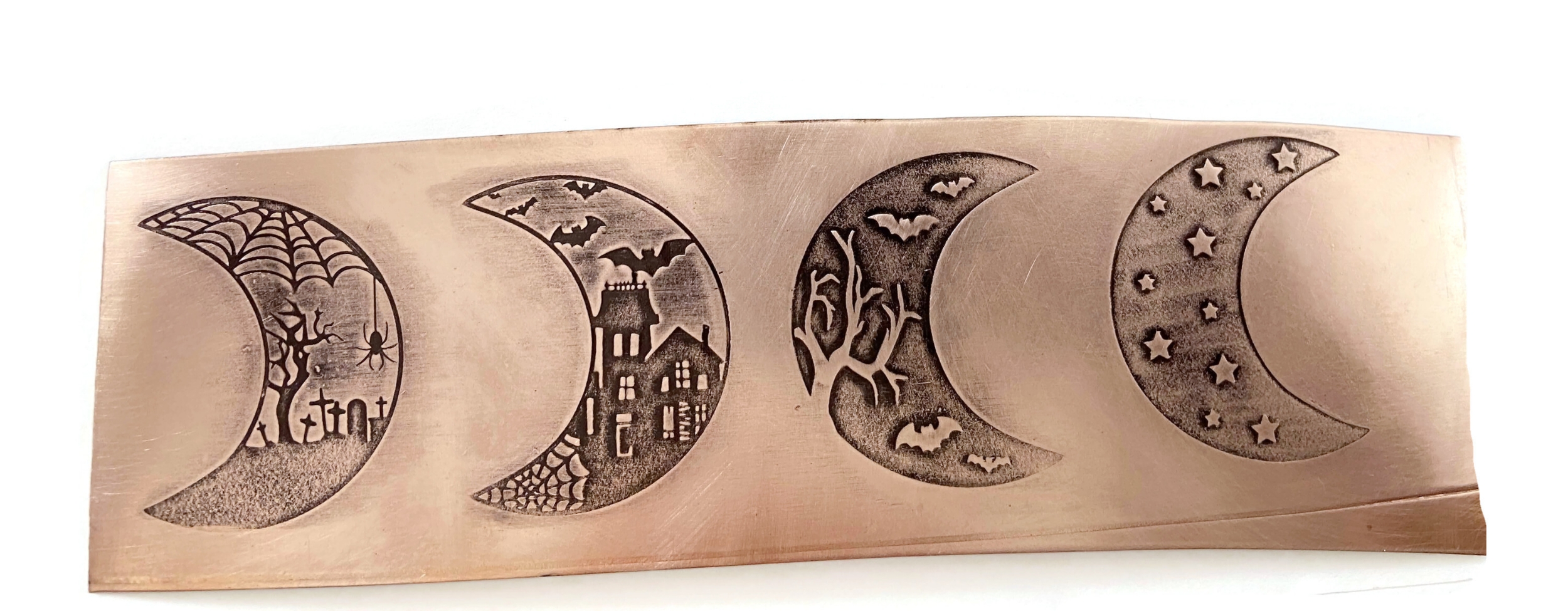 Potter USA - Fine Tools. Pattern Plate RMP321 Spooky Moons