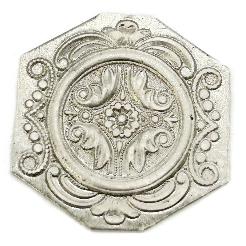 Potter USA - Fine Tools. Sterling Silver Stamping “Floral Design”