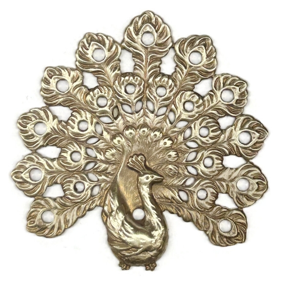 Potter USA - Fine Tools. Brass Stamping “Peacock”