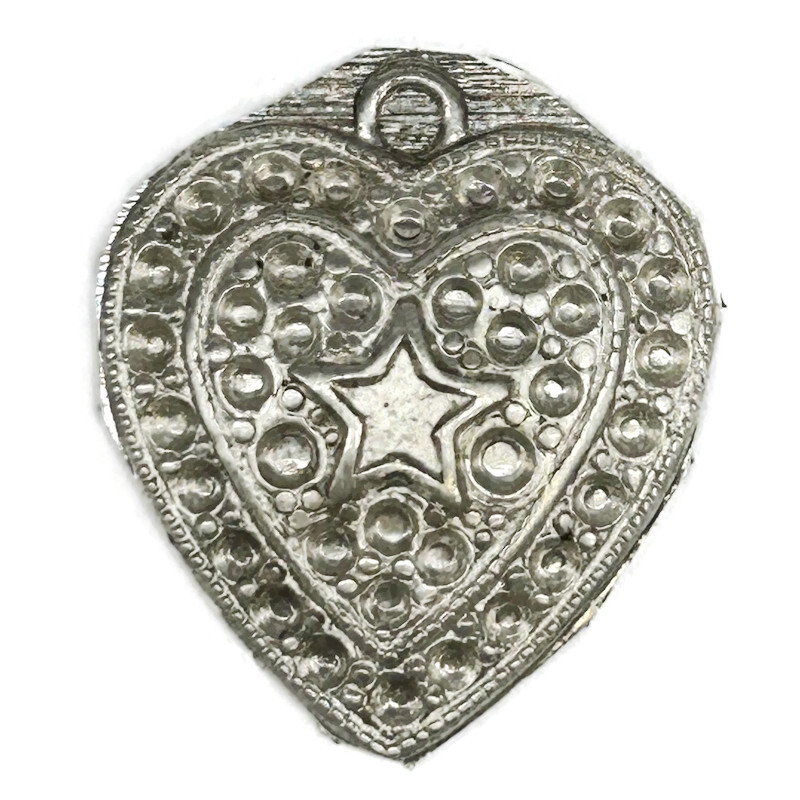 Potter USA - Fine Tools. Sterling Silver Stamping "Bezel Heart"
