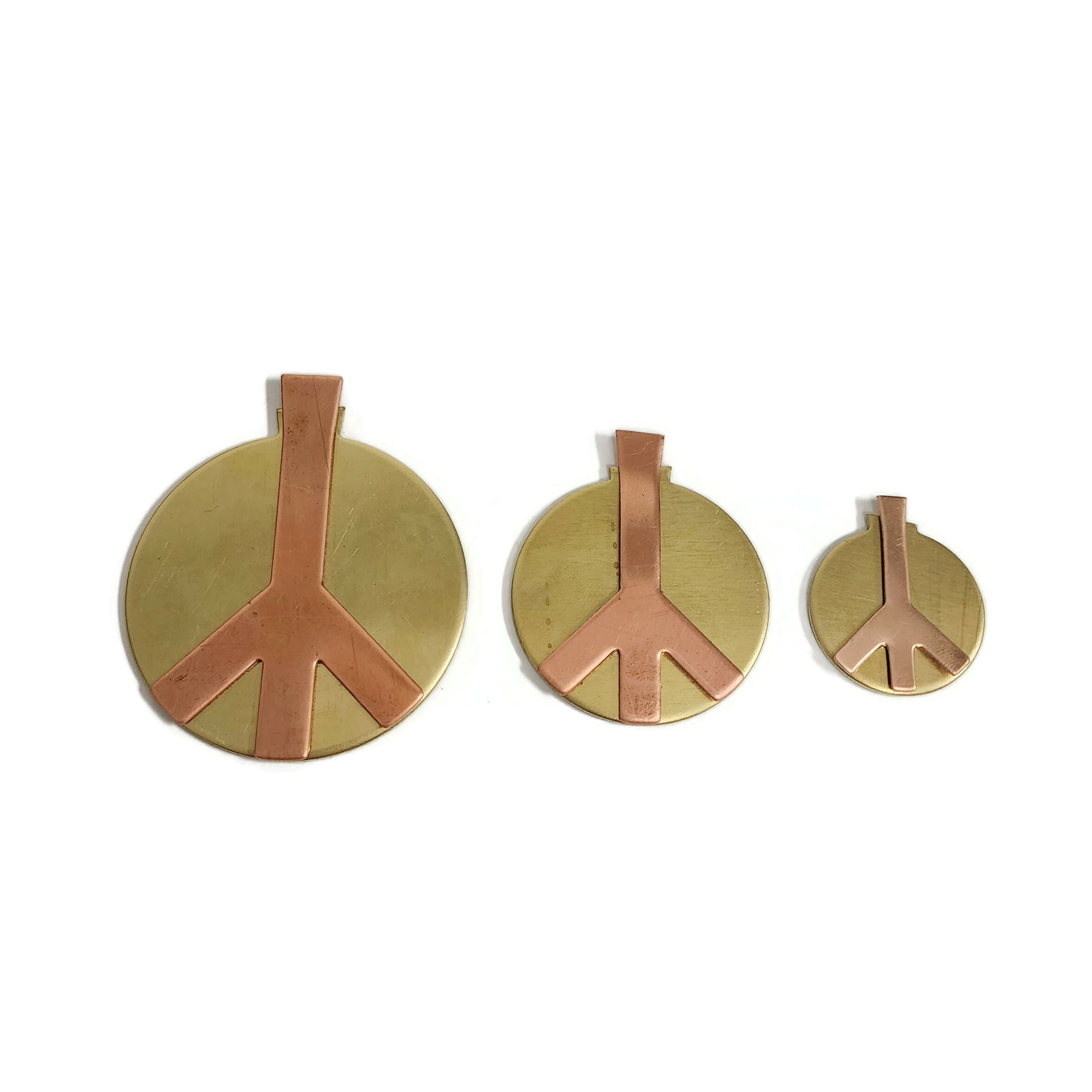 Potter USA - Fine Tools. Pancake Die 1736 Small Peace Sign Center