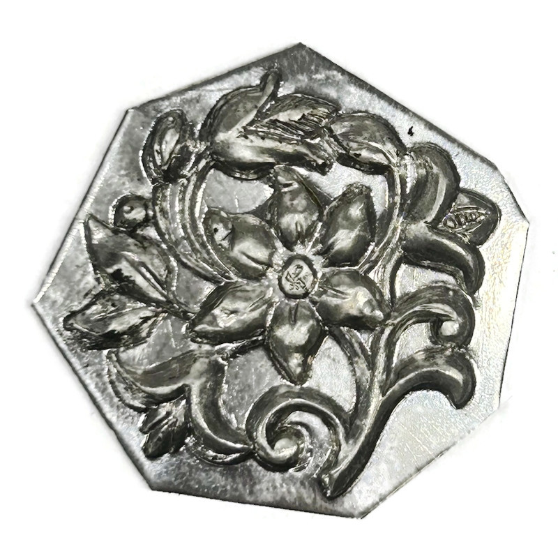Potter USA - Fine Tools. Sterling Silver Stamping "Flower Wreath"