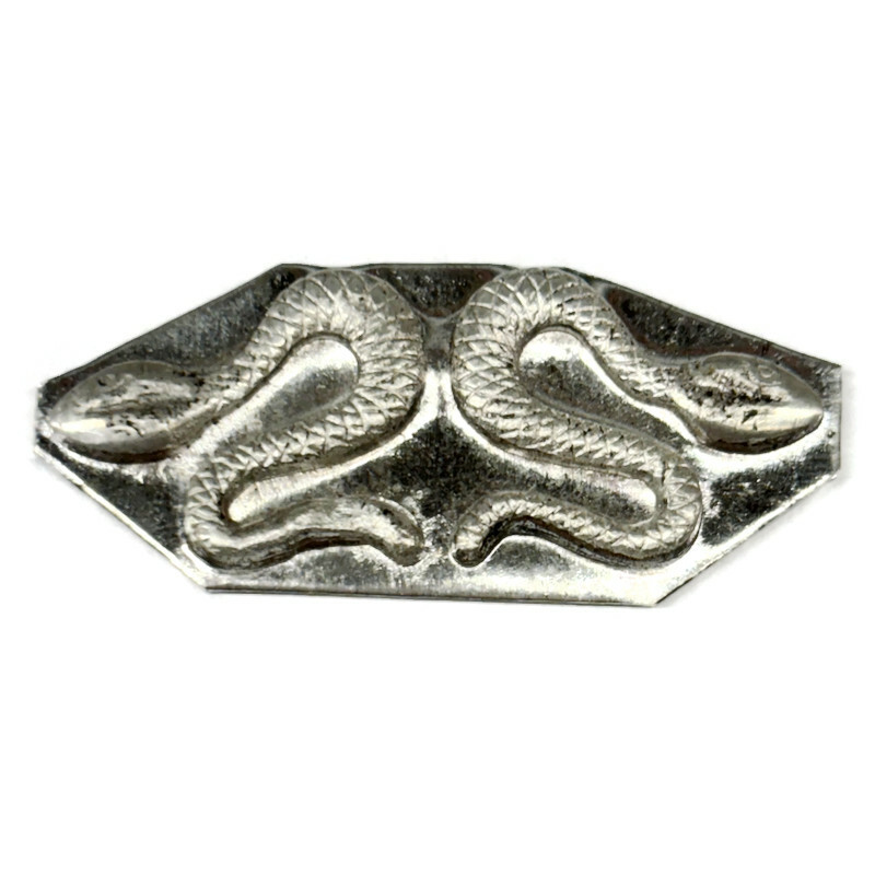 Potter USA - Fine Tools. Sterling Silver Stamping "Snakes"