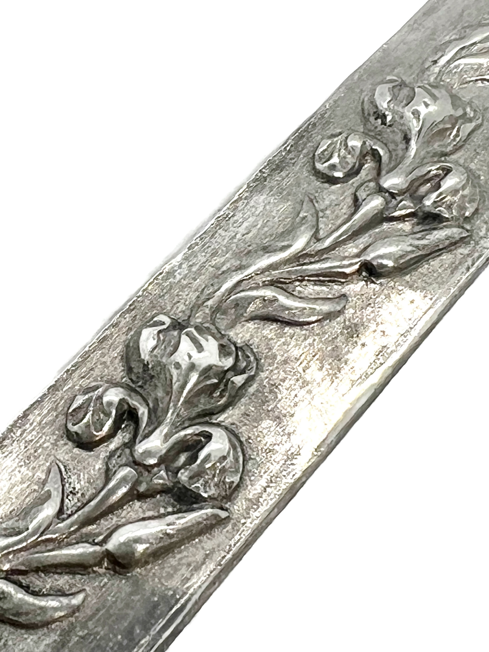 Potter USA - Fine Tools. Wavy Flowers Sterling Silver