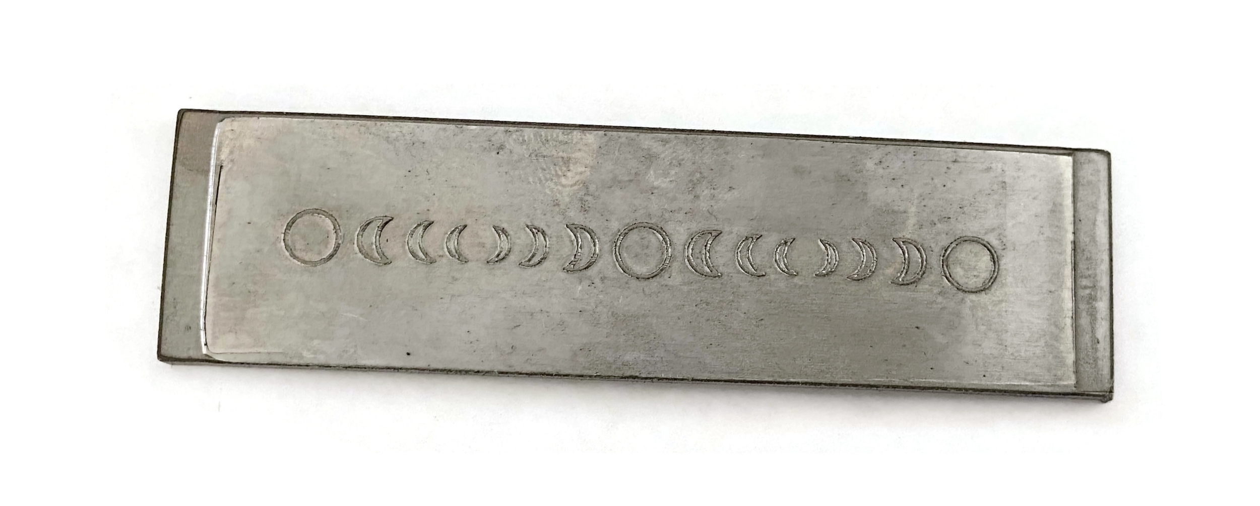 Potter USA - Fine Tools. Ring Pattern Plate NMP031 Moon Phases Outline