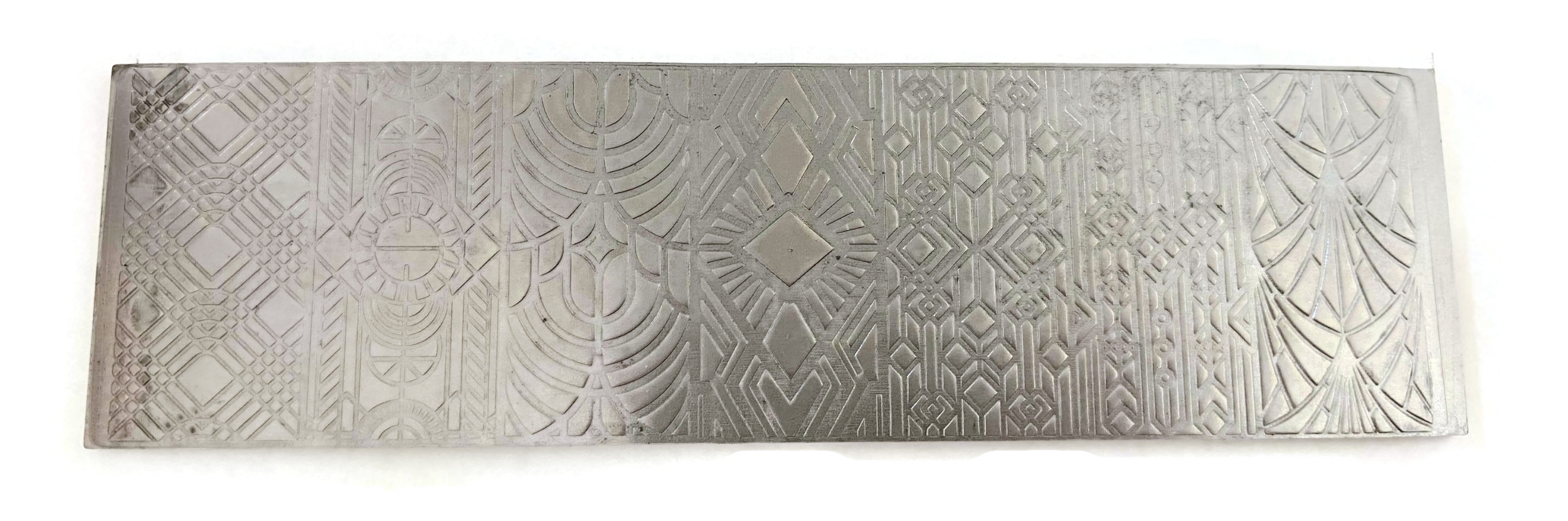 Potter USA - Fine Tools. Pattern Plate RMP396 Deco Panels