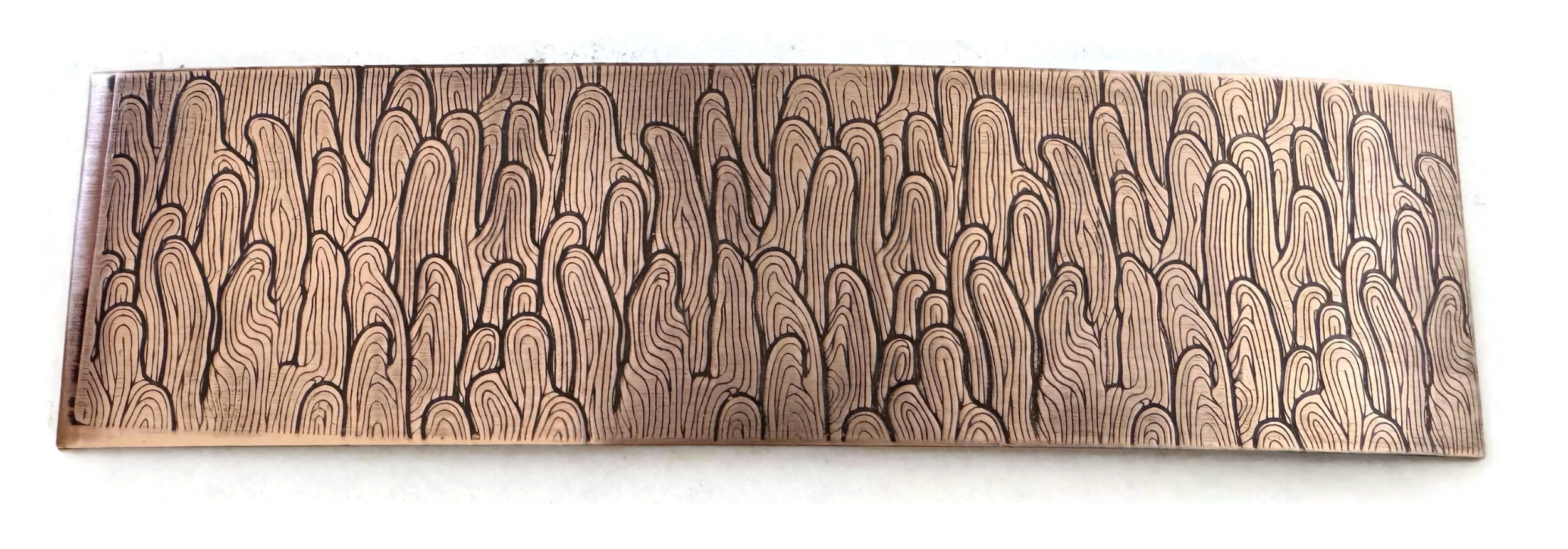 Potter USA - Fine Tools. Pattern Plate RMP418 Fingerprint Miasma