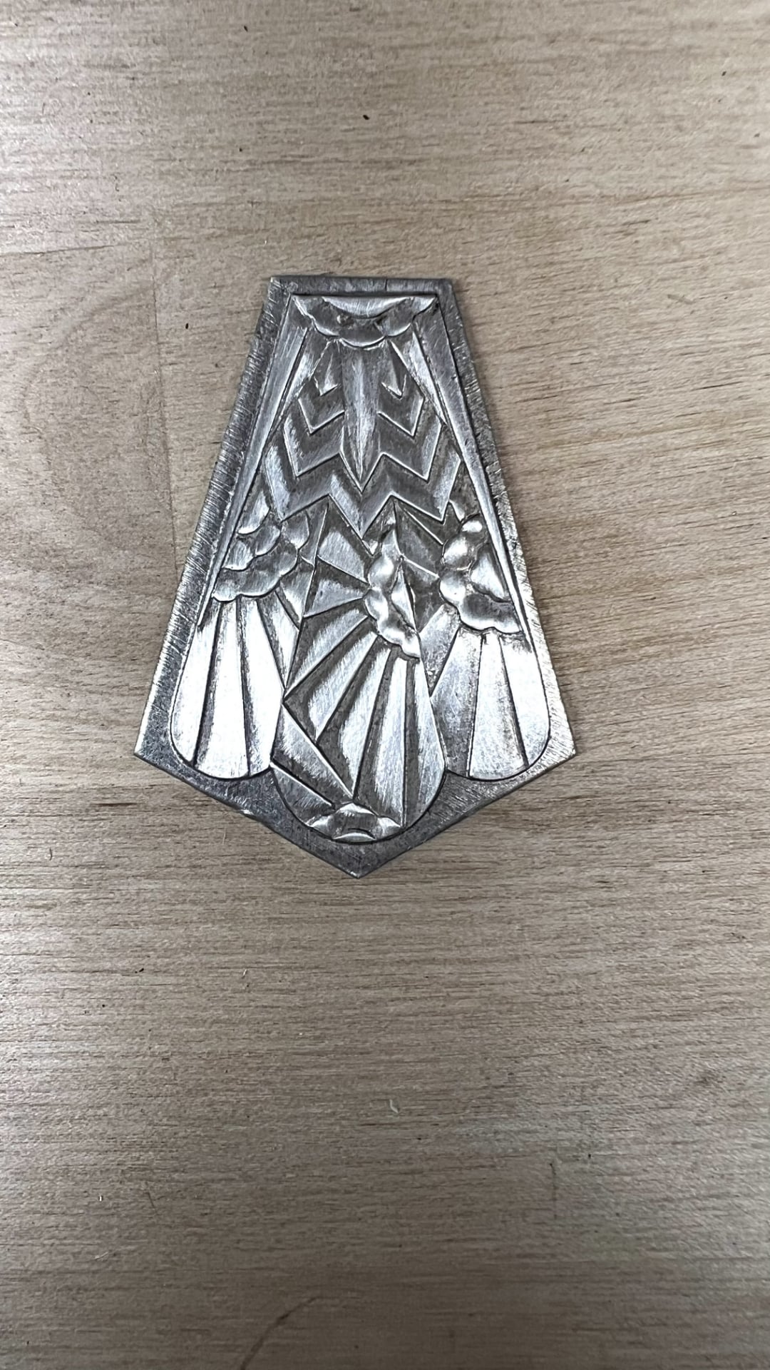 Potter USA - Fine Tools. French art deco sterling silver stamping