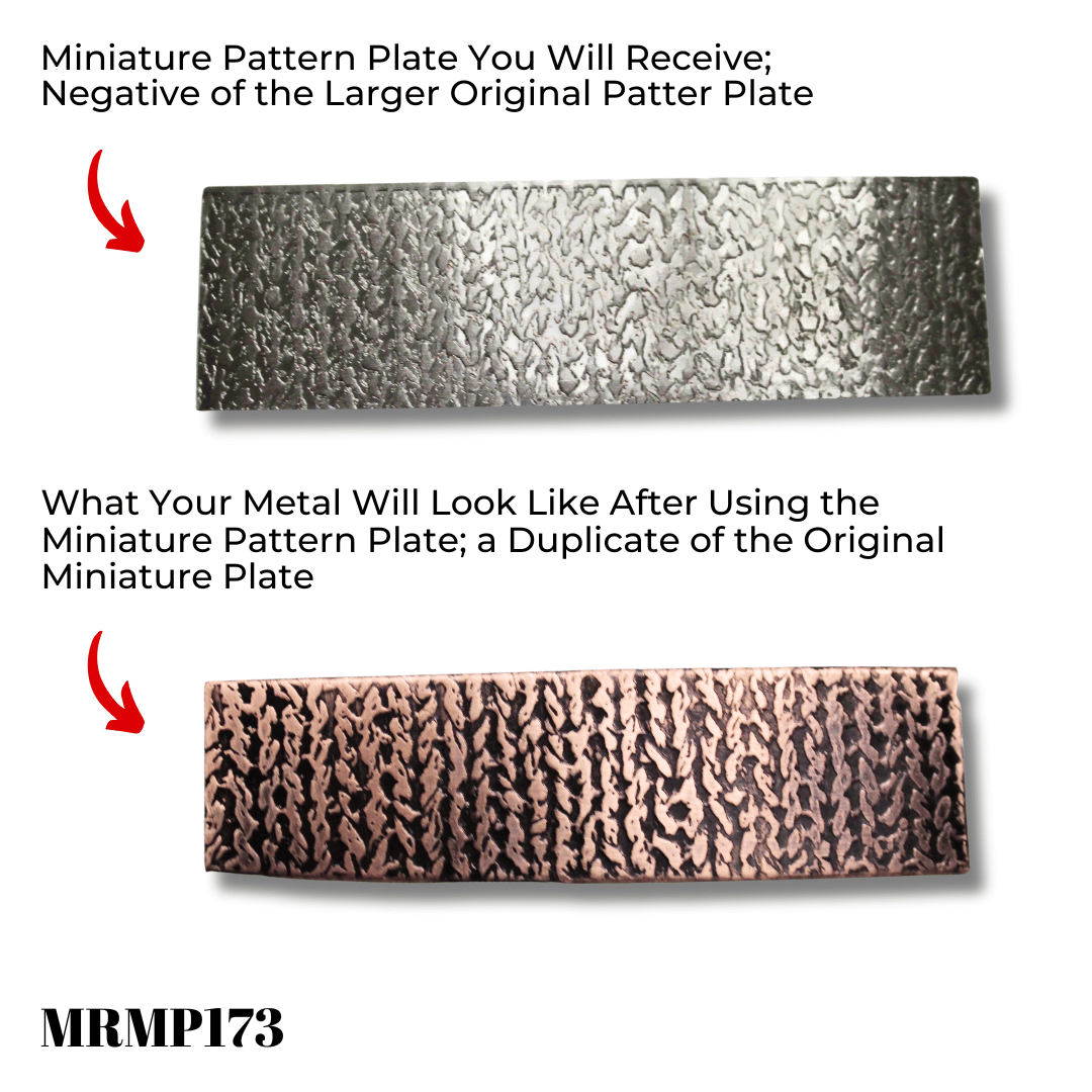 Potter USA - Fine Tools. Mini Pattern Plate MRMP173 Knit Sweater