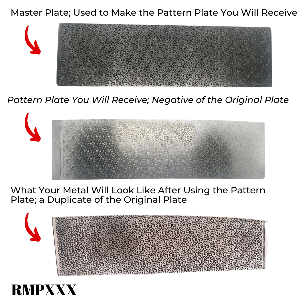 Potter USA - Fine Tools. Pattern Plate RMP453 Hermit's Dream